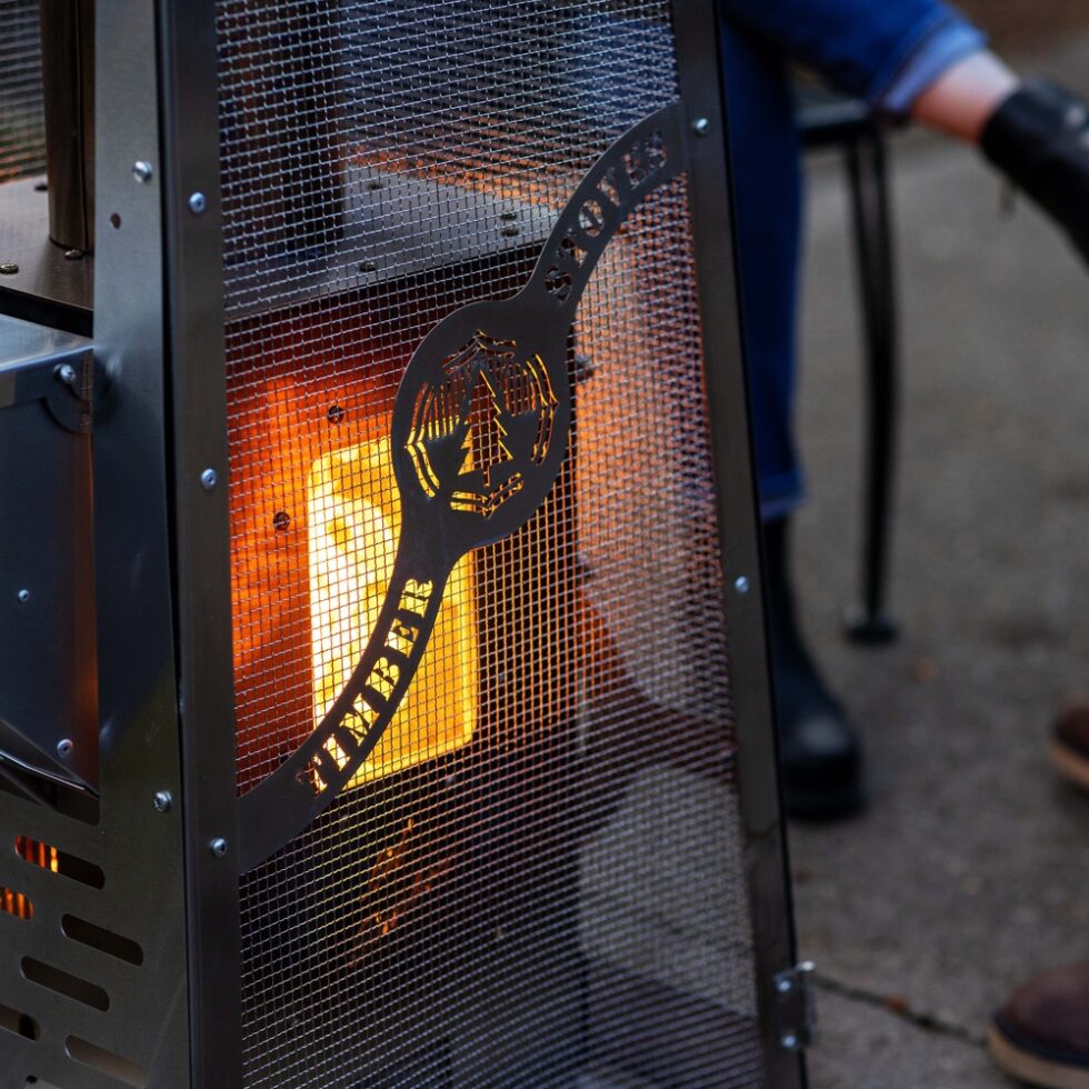 Outdoor Wood Pellet Patio Heater | The Lil' Timber®