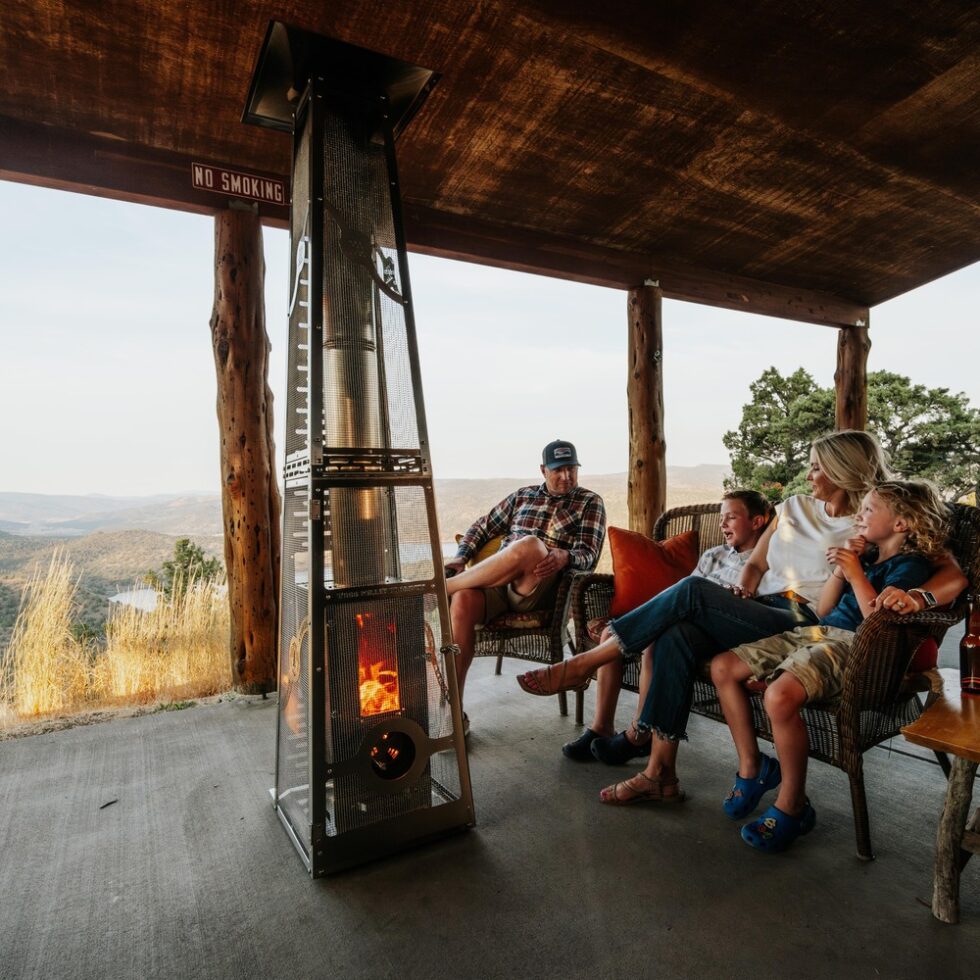 Outdoor Wood Pellet Patio Heater | The Big Timber
