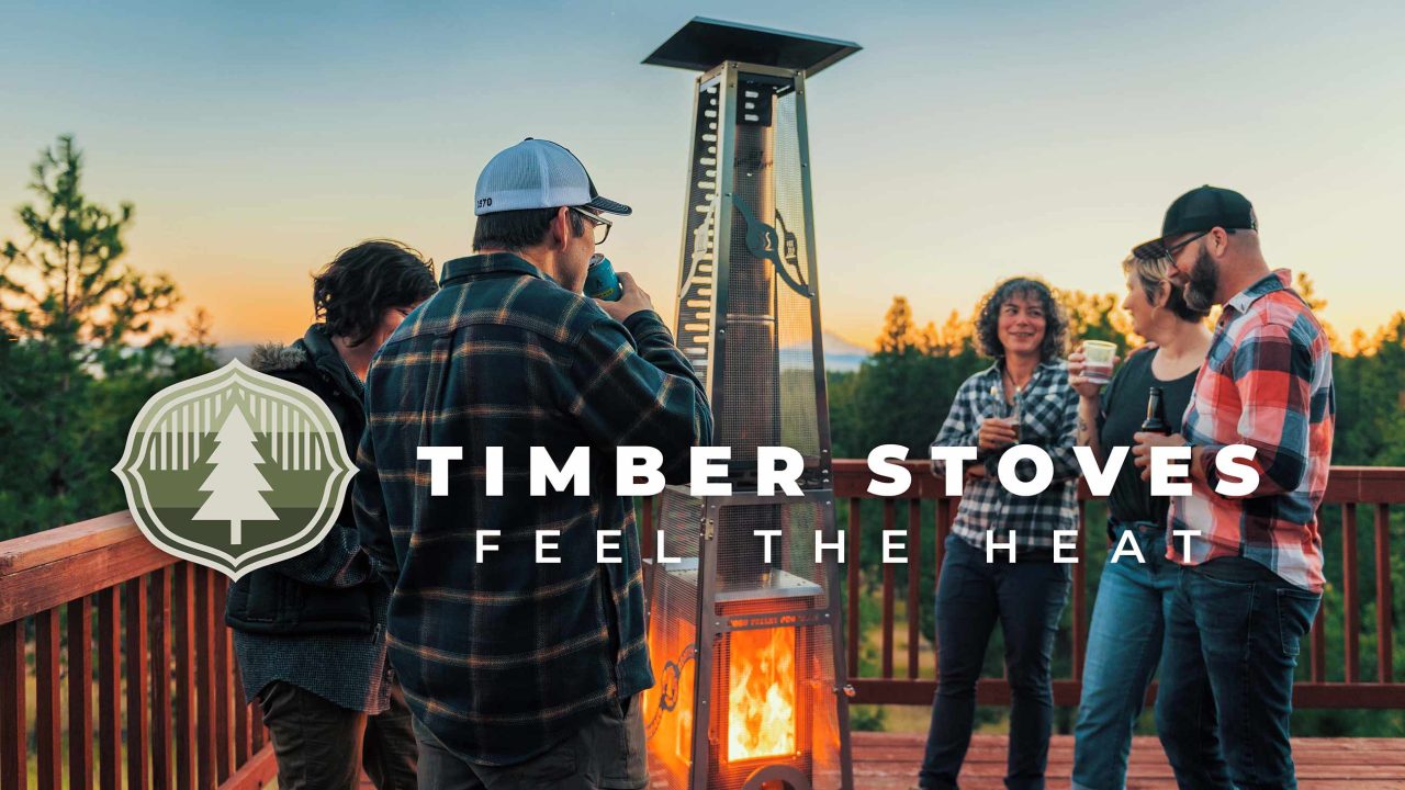 Patio Heaters | Wood Pellet Fired | American Made